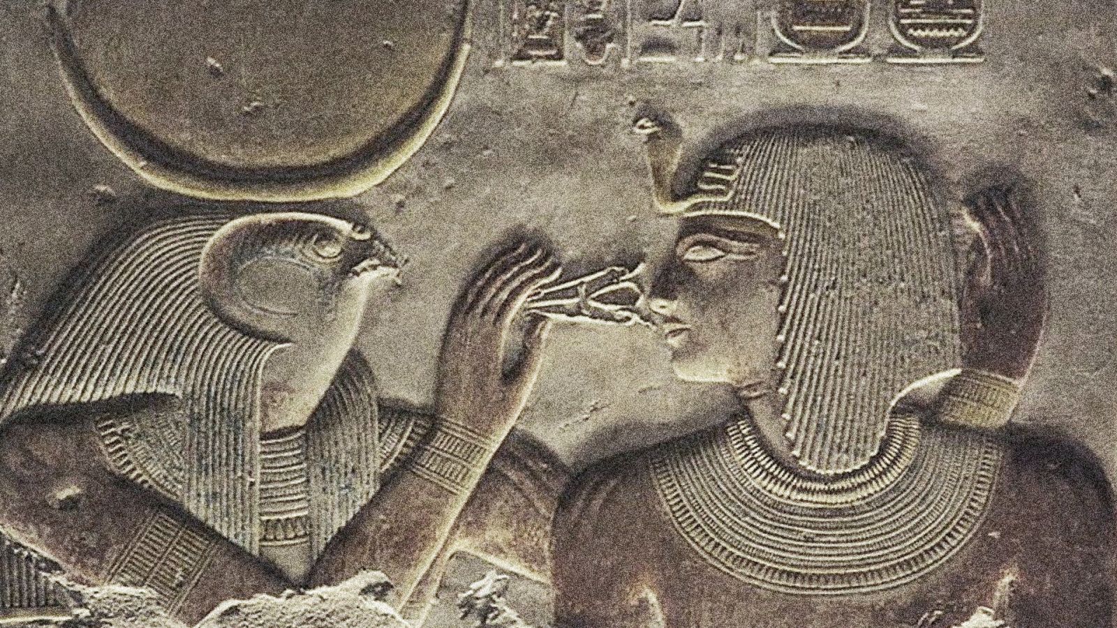 Ancient Sun God Amun Ra in Ancient Egypt, God of Egypt